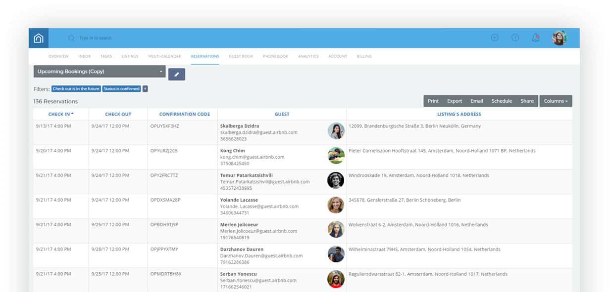 Property Management Reporting Tools - Guesty