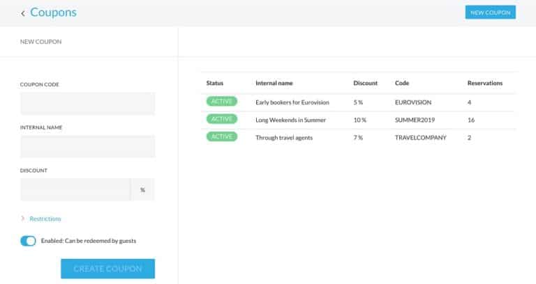 Coupon codes now available for your booking website - Guesty