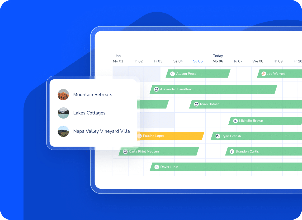 Multi-Calendar for Property Management - Guesty