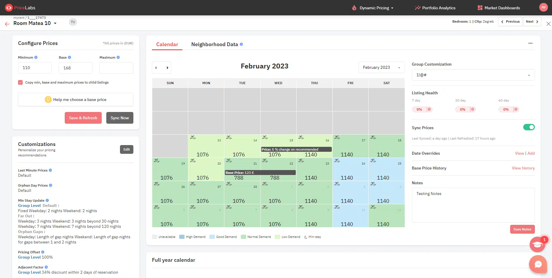 Pricelabs Revenue Management, short-term rentals - Guesty