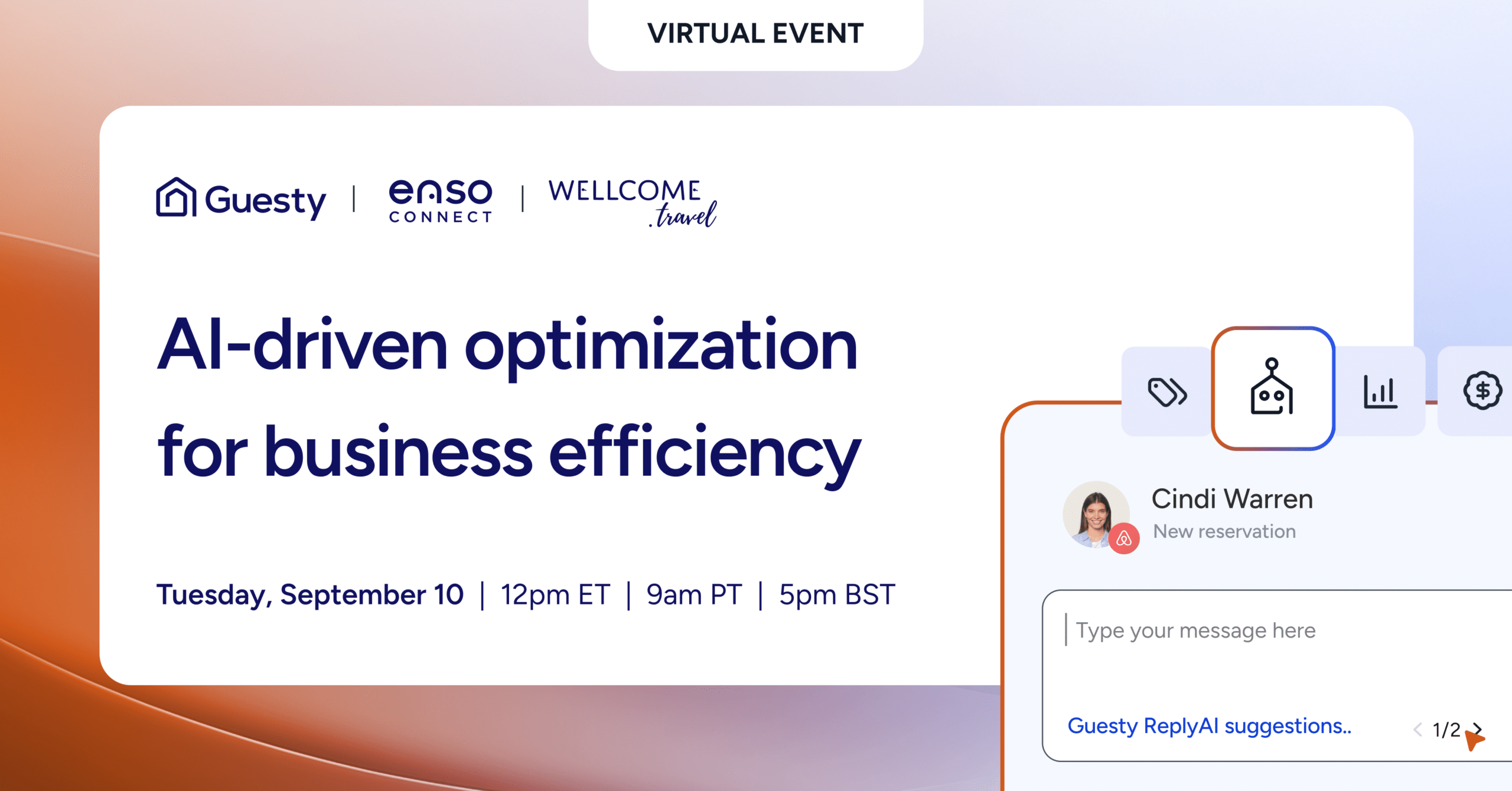 Virtual event: AI-driven optimization for business efficiency